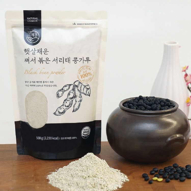 햇빛고을 쪄서 볶은 검은콩가루 500g 홈플러스 택배배송