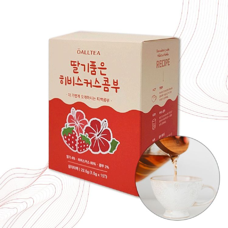 올티 향긋한 딸기 히비스커스 콤부 차 티 15t 홈플러스 택배배송