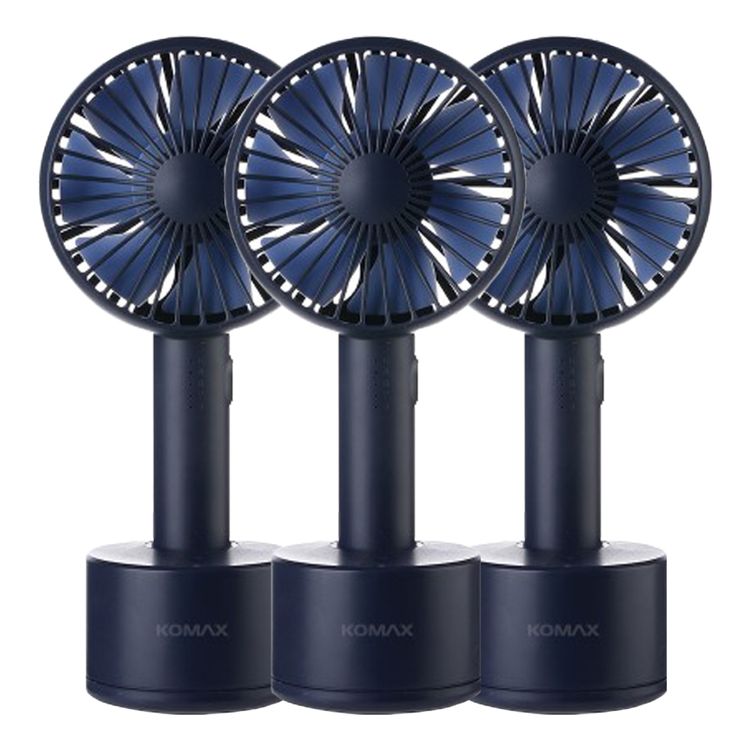 코멕스 고급 휴대용 회전 미니 선풍기네이비 X 3개 홈플러스 택배배송
