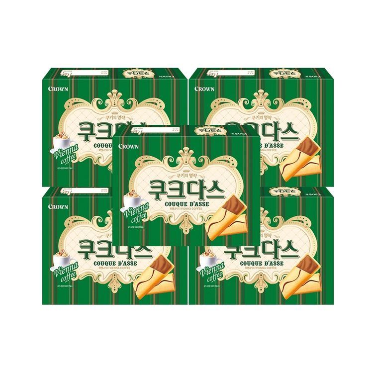 더반 크라운제과 쿠크다스 비엔나커피288g X 5개입 홈플러스 택배배송