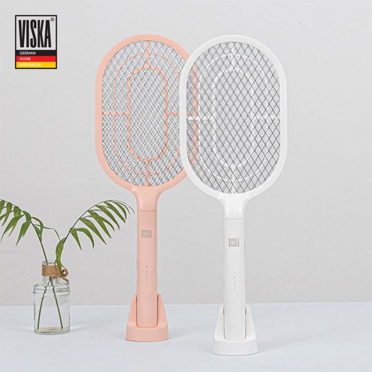 홈픽 Viska 비스카 충전식 전기모기채 Vk Mk1000 핑크 홈플러스 택배배송