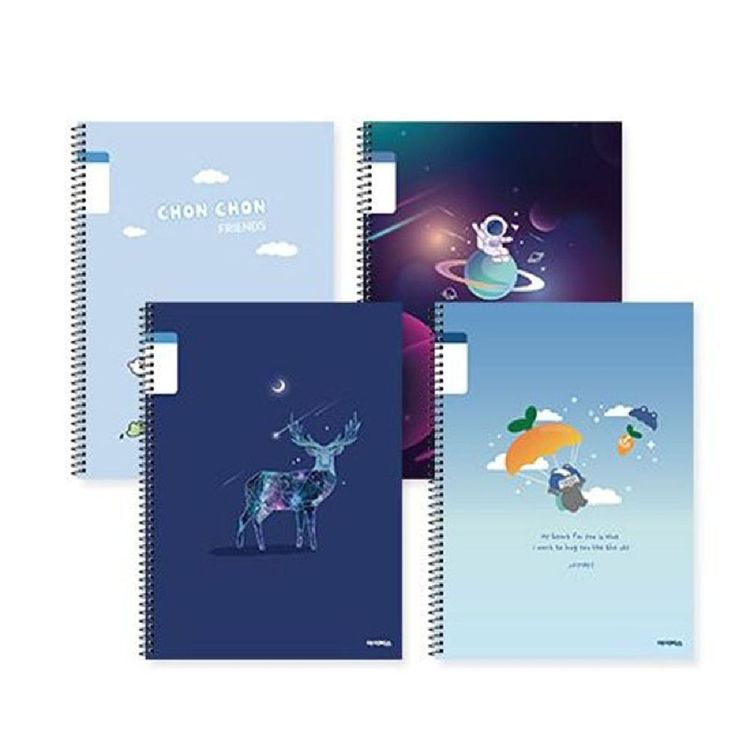 초등 남아 스프링 무제노트 10p 좁은칸 유선 공책 홈플러스 택배배송