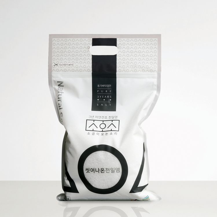 농사랑 소금이오는소리 3년 자연간수 천일염 3kg 홈플러스 택배배송