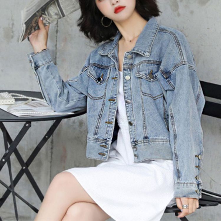 여성 봄 가을 패션 아우터 적당한 루즈핏 청 데님자켓 홈플러스 택배배송