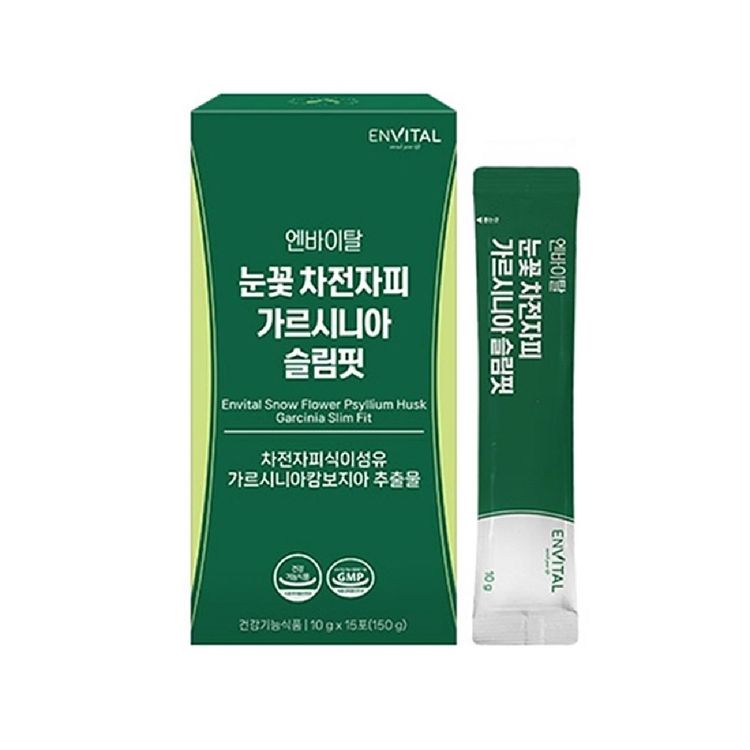 엔바이탈 눈꽃 차전자피 가르시니아 슬림핏 15포 홈플러스 택배배송