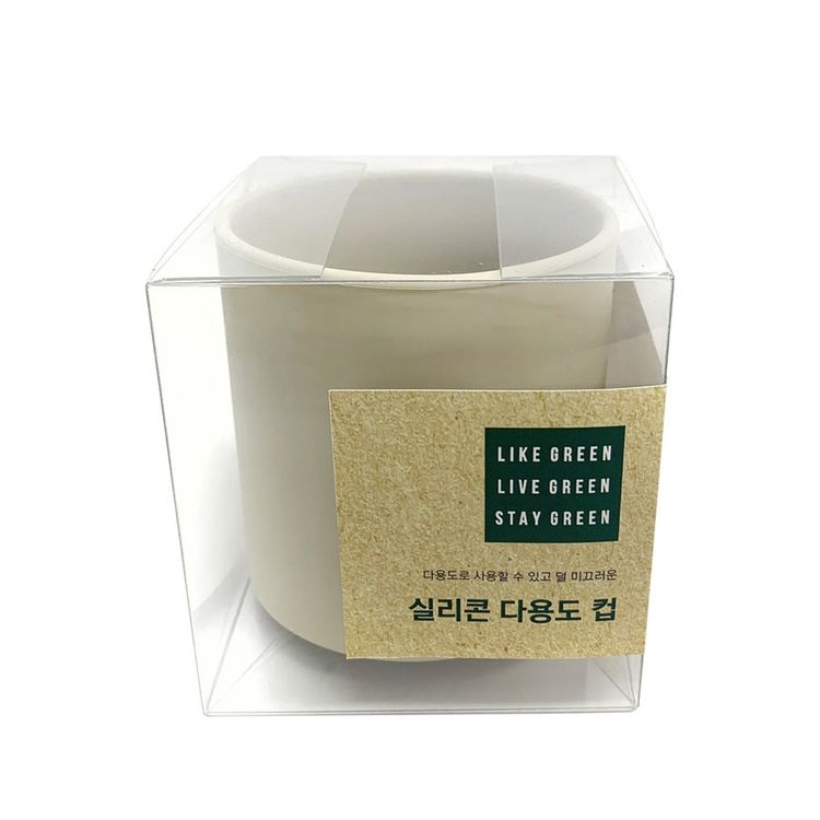 그린플랜터 위생적인 실리콘 다용도컵 아이보리 홈플러스