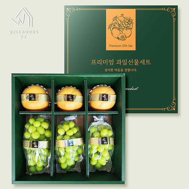 프리미엄 샤인머스켓 배 선물세트 6과34kg내외 홈플러스 택배배송