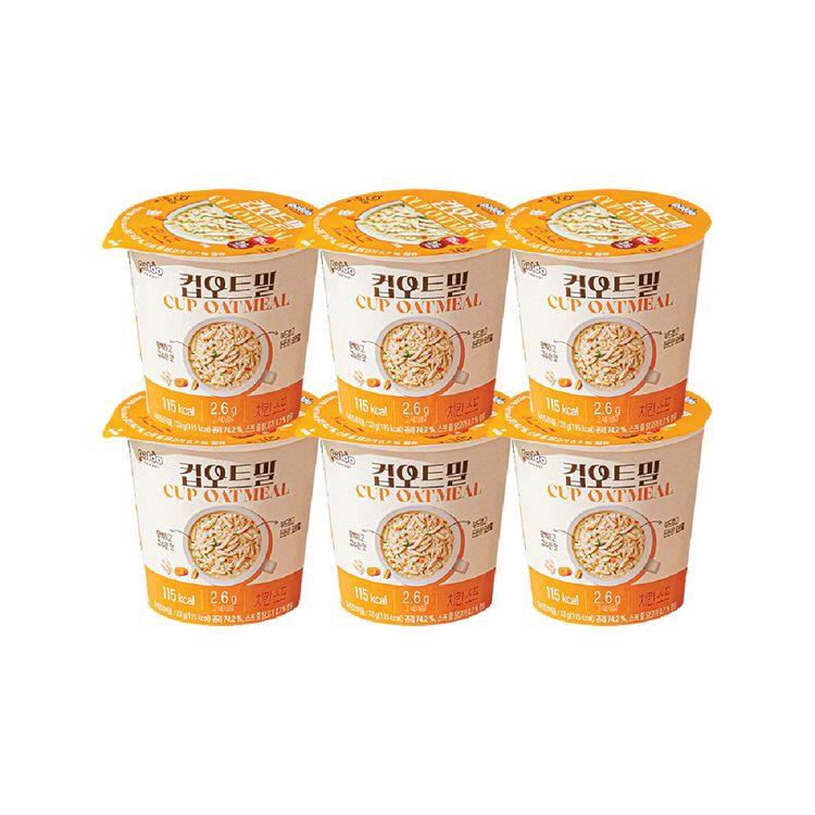 컵 오트밀 치킨스프 33g X6입 홈플러스 택배배송