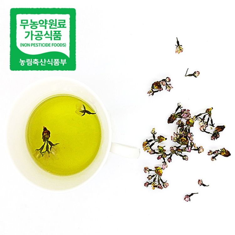 무농약 전남 여수 벚꽃 꽃차 10g대 홈플러스 택배배송