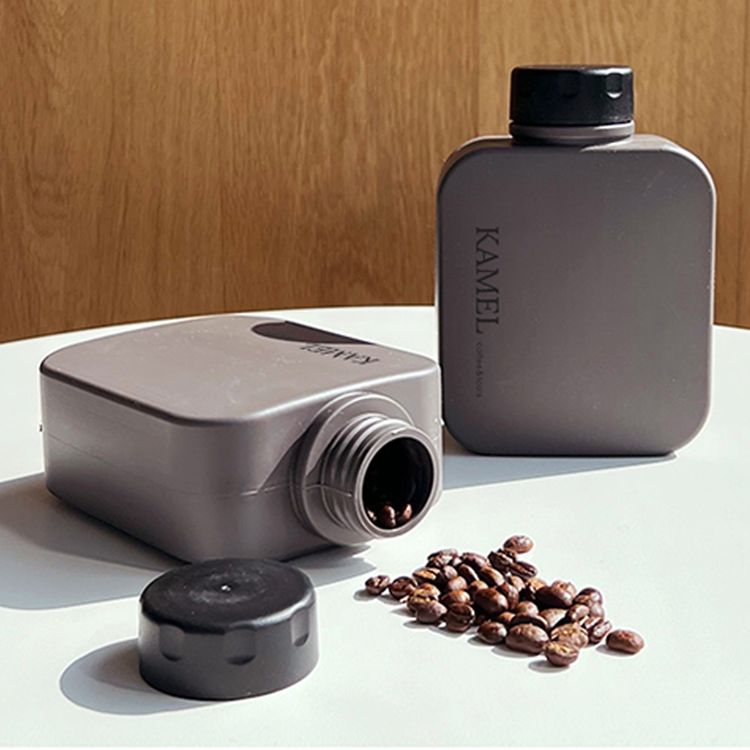 카멜 스퀘어 보틀 500ml 커피 원두 보관통 캐니스터 홈플러스 택배배송