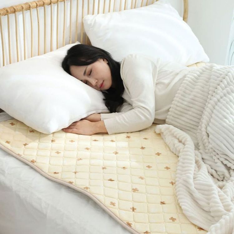 신일 부드럽고포근한 극세사원단 Emf 전기요 더블 135x180cm토퍼 여행용 전기매트 홈플러스 택배배송