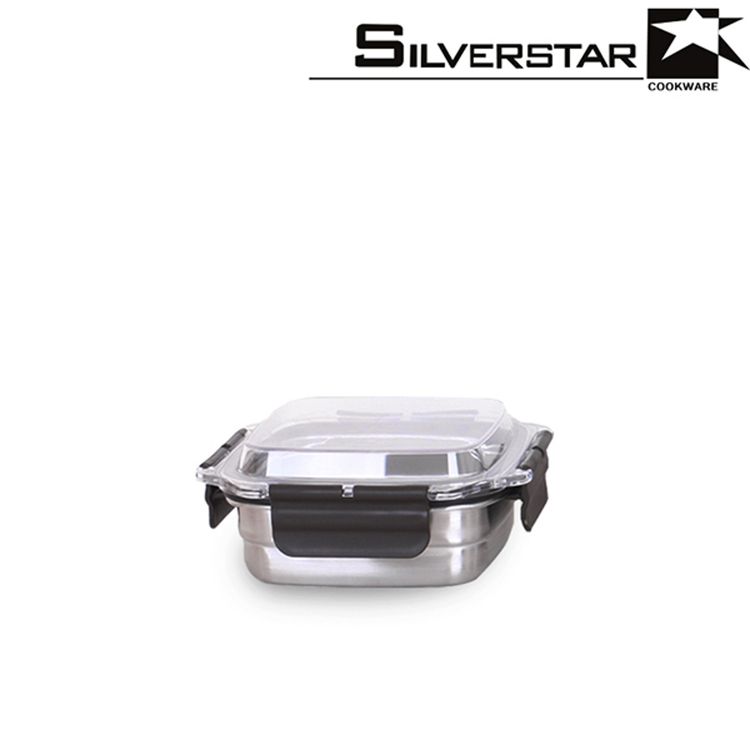 Silverstar 실버스타 오아이씨 국내산 돔형 스텐밀폐용기 1호 500ml 홈플러스 택배배송