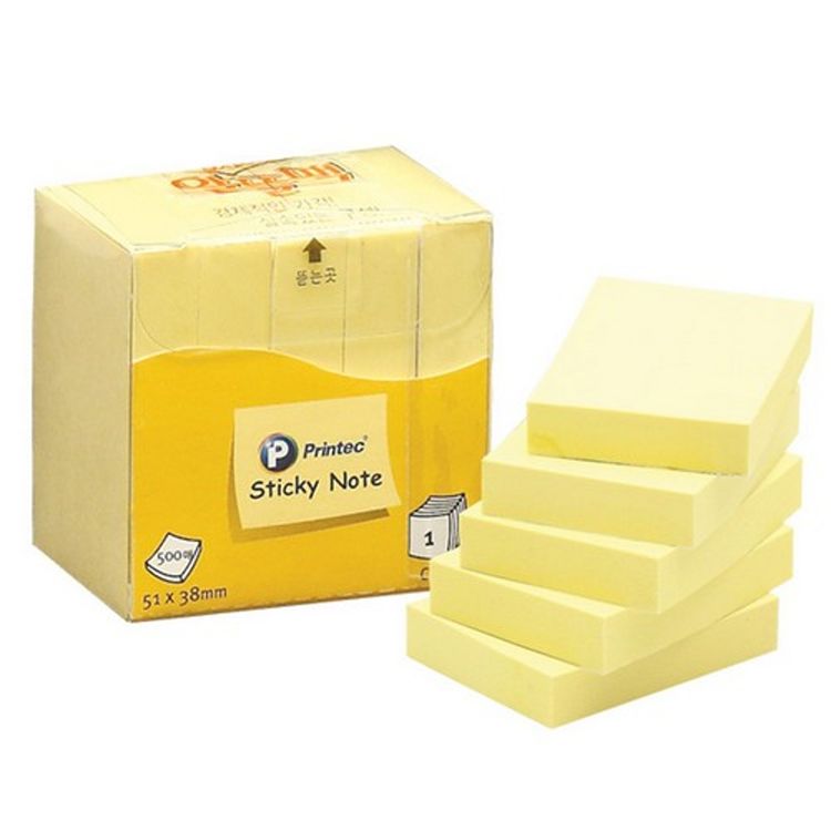 A5138Y 스티키노트 오피스팩 노랑 51X38 100매X5 | 홈플러스 택배배송