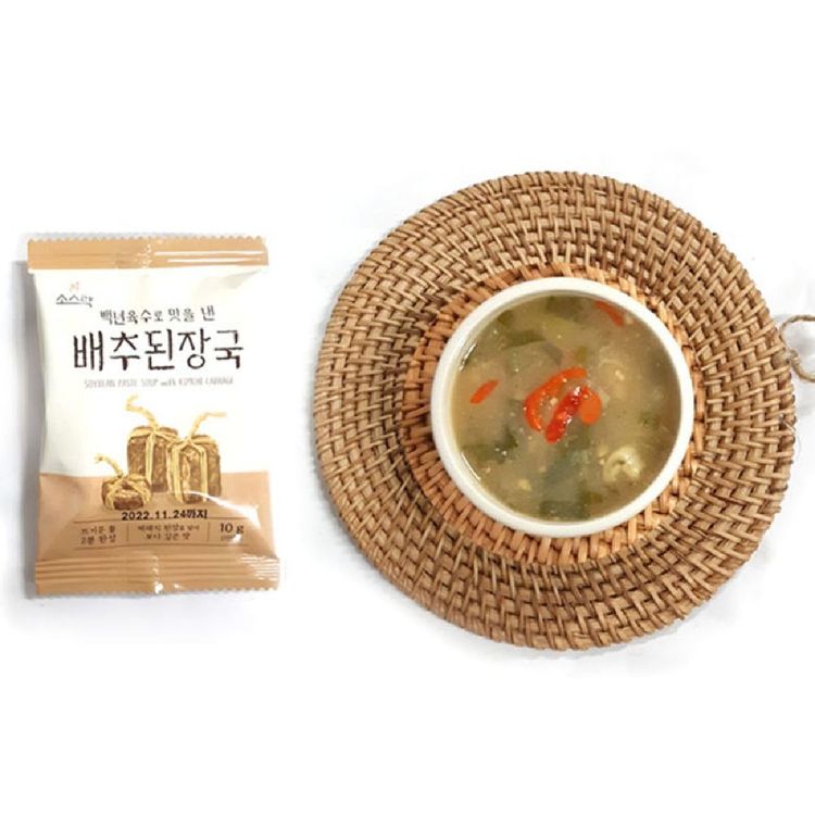 Te 즉석국 동결건조 블럭국 배추된장국10g5p 즉석국 즉석탕 사은품 식품판촉 식품사 홈플러스 택배배송