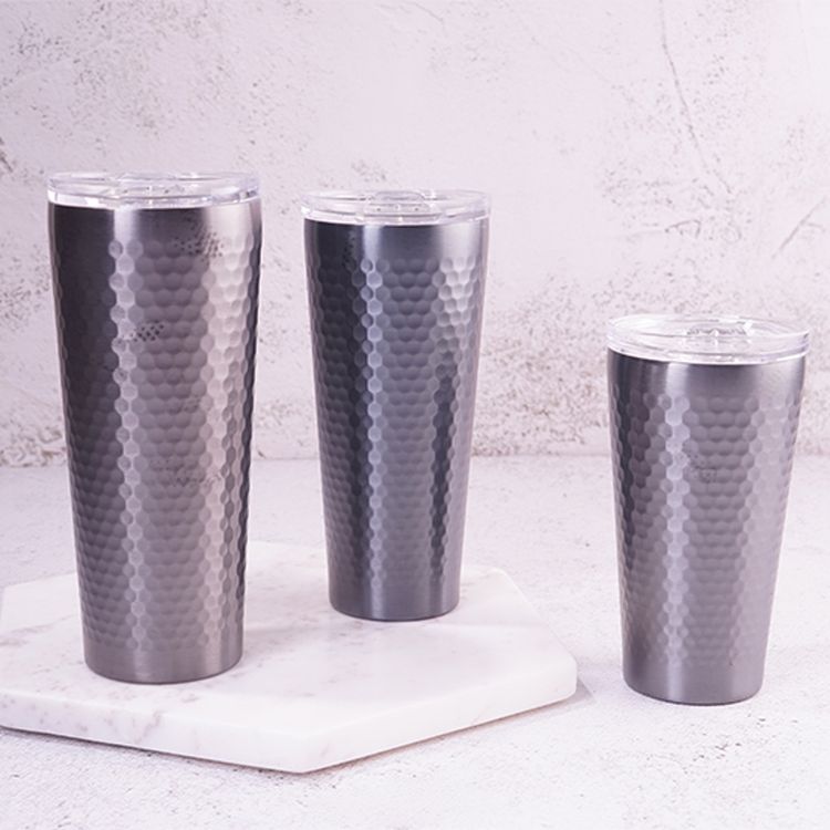 홈아트 스테인레스 허니벌집 이중진공 텀블러 블랙 350ml 홈플러스 택배배송