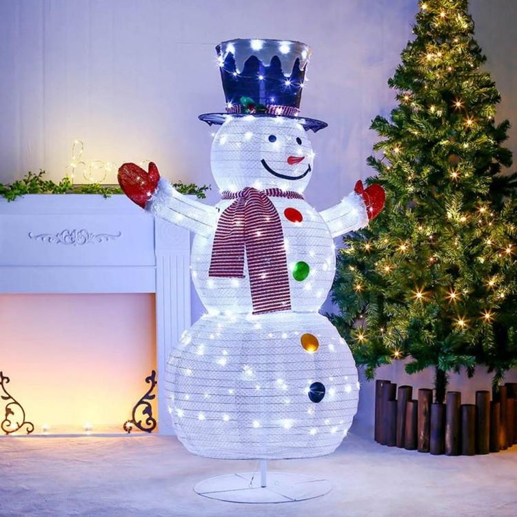 겨울 150cm Led 폴딩 헬로우 눈사람 대형 크리스마스장식 홈플러스 택배배송