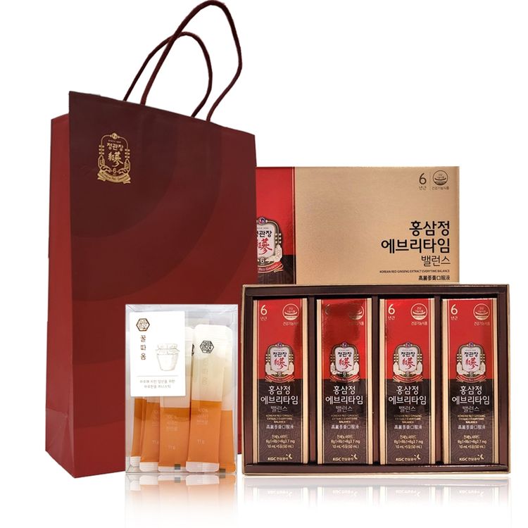 올따옴 선물세트 정관장 에브리타임밸러스 20t꿀스틱 아카시아 20t 홈플러스 택배배송