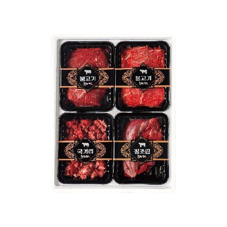 23설남도장터 청자골 착한한우 정육프리미엄선물세트 16kg 불고기800g국거리40 홈플러스 택배배송