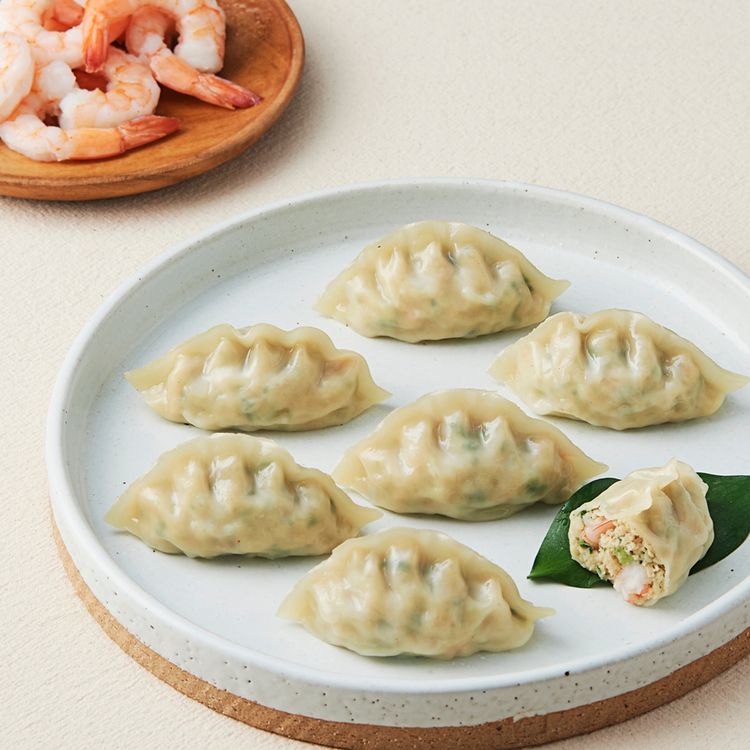 엄지식품 새우왕교자 1050g 새우만두 냉동만두 군만두 홈플러스 택배배송