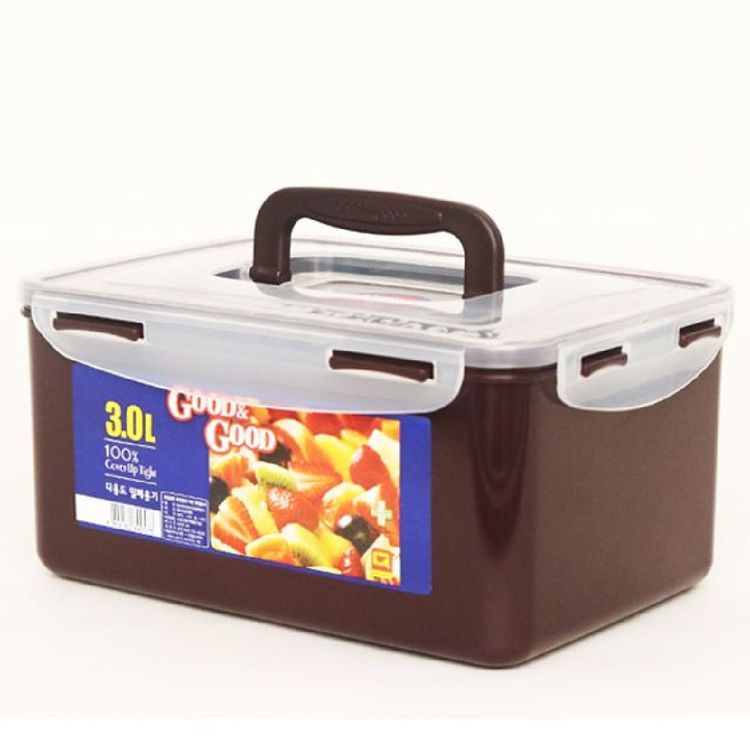 밀폐용기 3l 쵸코 핸디형 1개 김치통 냉장고밀폐용 홈플러스 택배배송
