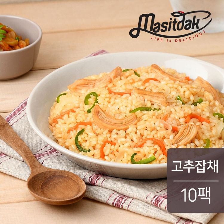맛있닭 닭가슴살 고추잡채 볶음밥 200gx10팩2kg 홈플러스 택배배송