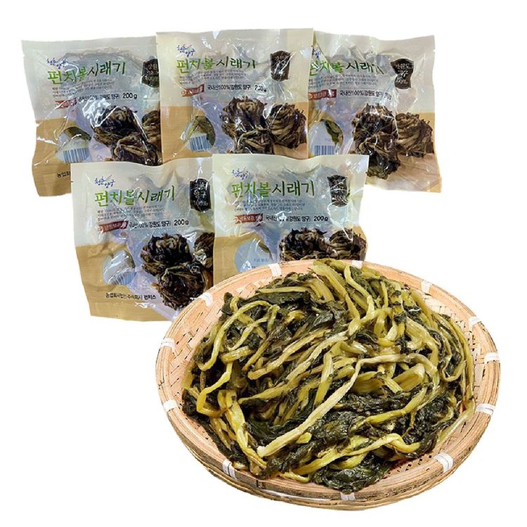 강원도 양구 시래기 1kg 양구 무청시래기 양구 건시래기 나물 황금시래기 씨래기 냉동시래기 홈플러스 택배배송