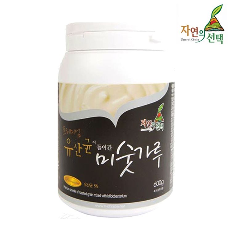 요맛선식 프리미엄 유산균미숫가루 600g 아침대용식 용기형 24회분 홈플러스 택배배송