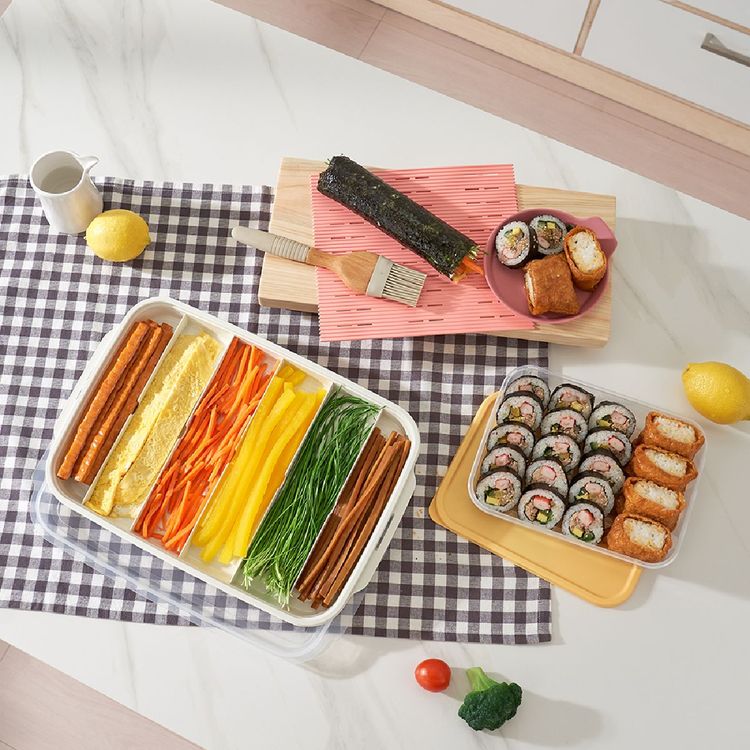 이지앤프리 김밥재료보관용기 4종 4p 세트 홈플러스 판매자택배