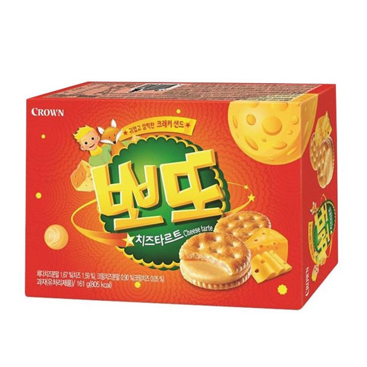 크라운 뽀또 치즈타르트 161g x 12개 | 홈플러스 택배배송
