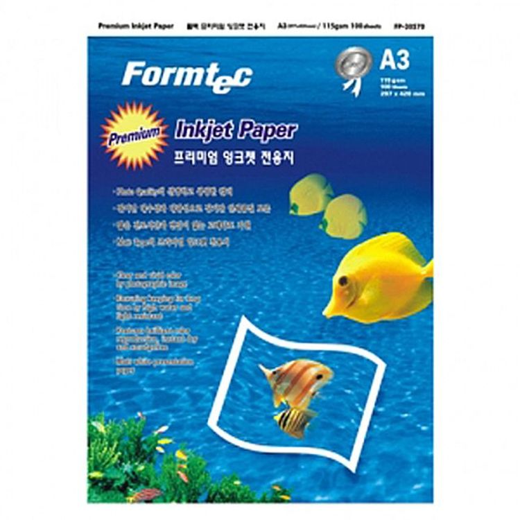 폼텍 프리미엄 잉크젯전용지 A3115g 100매 Fp 30570 홈플러스 택배배송