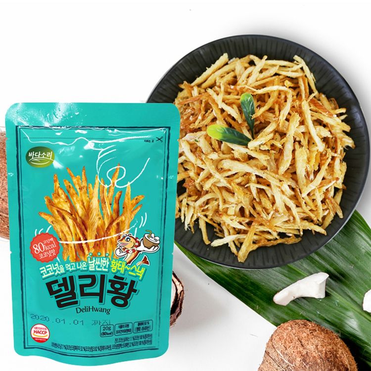 고소황태 황태스낵 델리황 코코넛맛20g 1봉 홈플러스 택배배송
