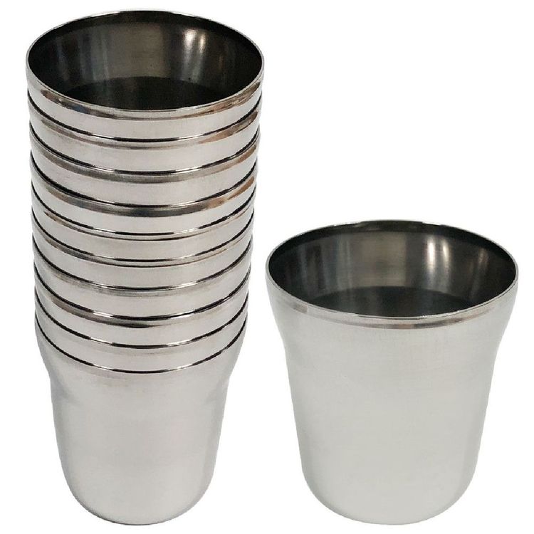 스텐물컵 170ml 10p 스텐컵 식당컵 병원 업소용 급식 홈플러스 택배배송