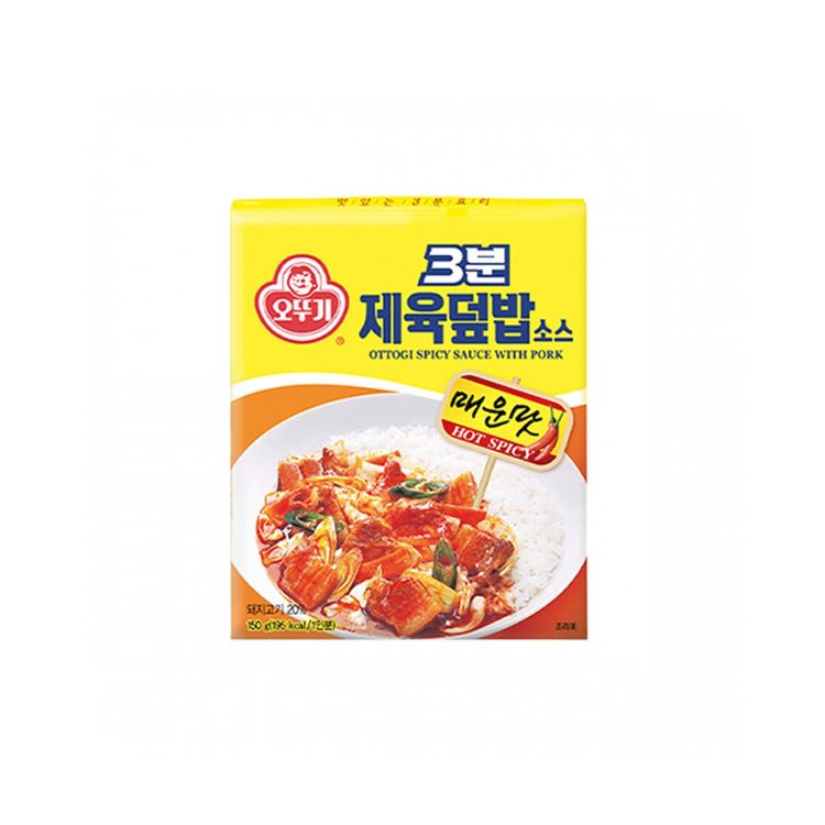 오뚜기 3분 제육덮밥소스 150g 24입 홈플러스 택배배송