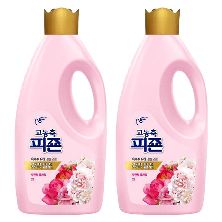 고농축 피죤 섬유유연제 로맨틱플라워 용기 2l X 2개 홈플러스 택배배송