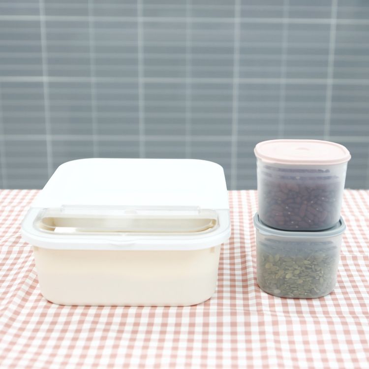 마카롱쌀통 3kg마카롱다용도잡곡통 900ml 2개 인디핑크 홈플러스 택배배송