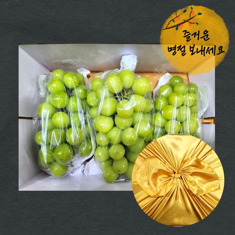 명절 선물세트 프리미엄 샤인머스켓세트 2kg 3수 홈플러스 택배배송