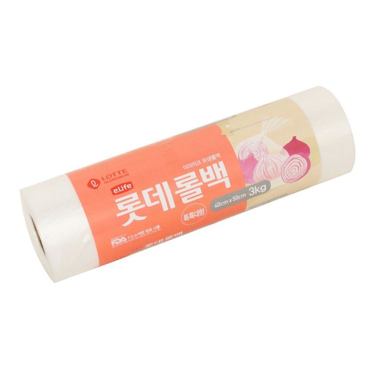 롯데 대용량 롤백 40x50cm 3kg 1p 위생롤백 비닐봉투 홈플러스 택배배송