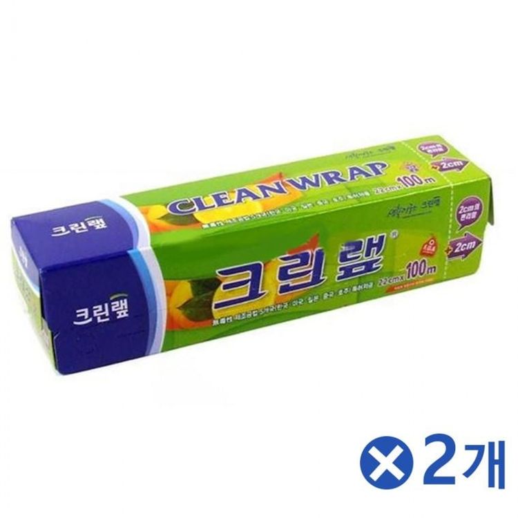 주방용품 크린랩 22cmx100mx2개 위생랩 비닐랩 업소랩 홈플러스 택배배송