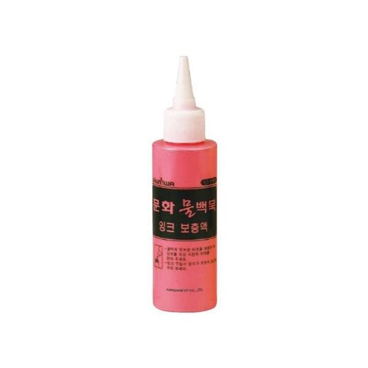 문화 물백묵용 보충액리필용 100ml 적색 홈플러스 택배배송