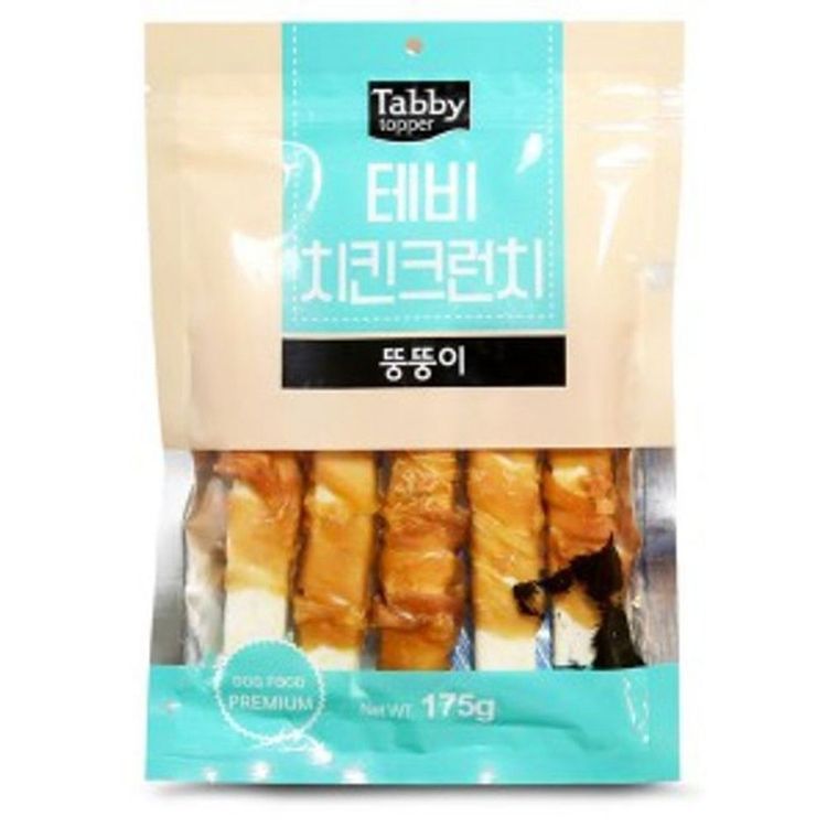 테비 강아지 간식 치킨크런치 애견 간식 뚱뚱이 175g 홈플러스 택배배송