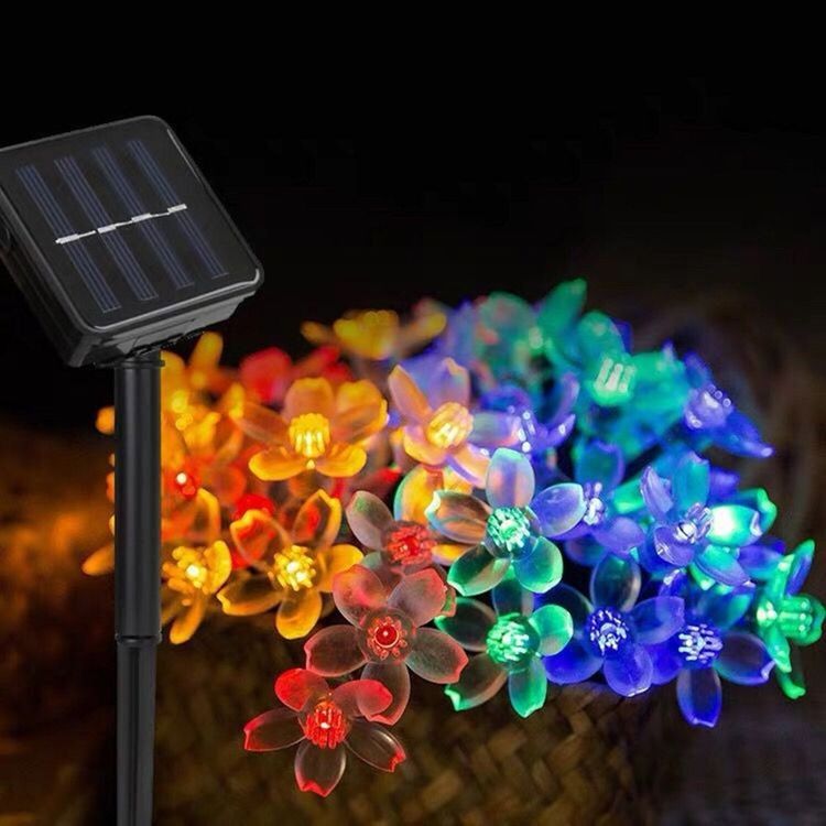 데코용품 Nc224b67db6 태양광 Led 20구 플라워 가랜드 전구 홈플러스 택배배송