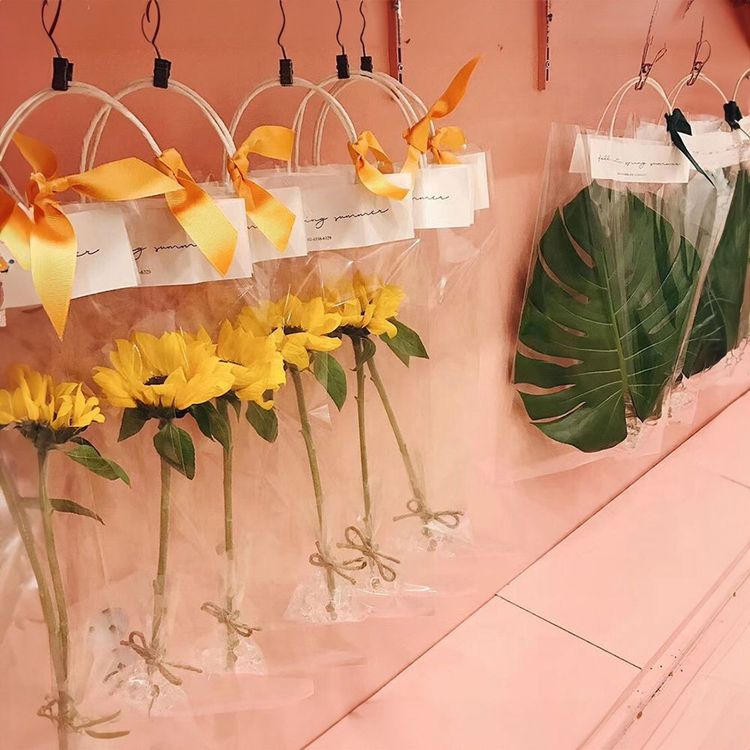 포장 예쁜 쇼핑백 투명 비닐백 비닐 중형 10 홈플러스 택배배송