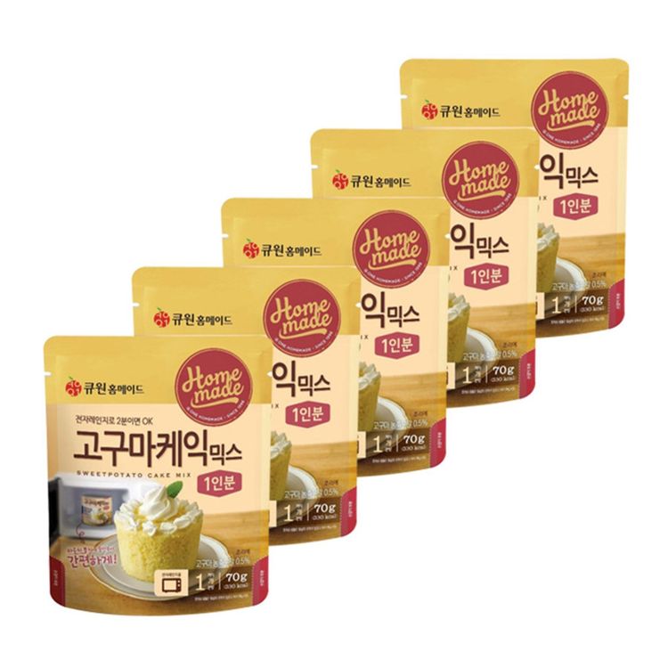Cp 5 삼양사 큐원 고구마케익믹스 70g 홈플러스