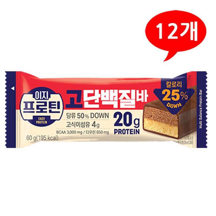 7208110 이지프로틴 고단백질바 60gx12개 홈플러스 택배배송