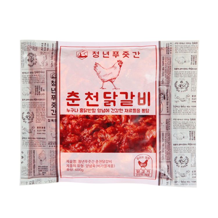 춘천닭갈비 구이용 양념 닭갈비 600g X 1 춘천직송 홈플러스 택배배송