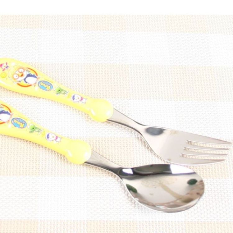 뽀로로 편한스푼포크세트노란색 홈플러스 택배배송