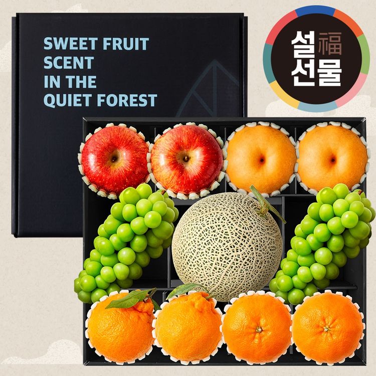 프리미엄 특대 샤인and메론and사과and배and만감4입 선물세트 10호총65kg 이상 홈플러스 택배배송