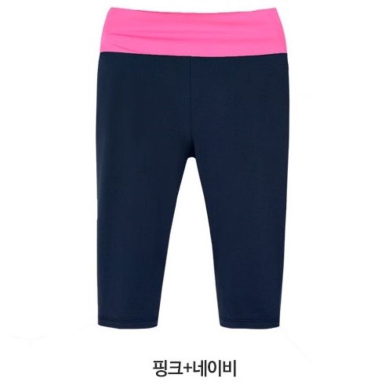 여성 비치웨어 레쉬가드 운동복 6부레깅스 핑크네이비 홈플러스 택배배송