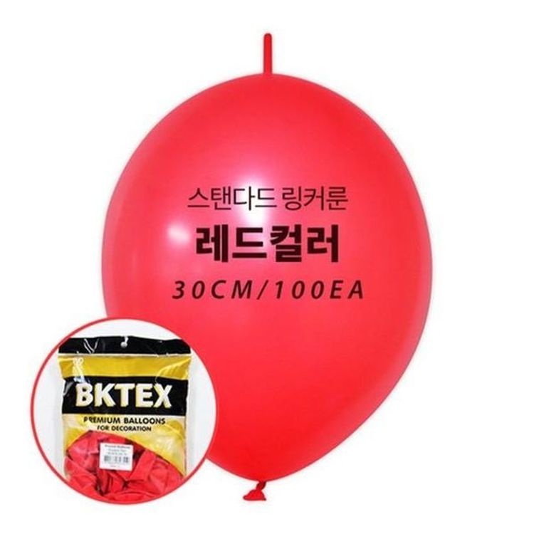 이벤트 Nc224b4453d 꾸미기 풍선 스탠다드 링커룬 레드 30cm 100p 홈플러스 택배배송