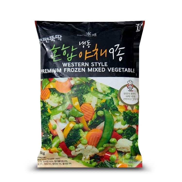 냉동 9종 야채믹스 1kg가니쉬샐러드볶음밥팜피아 홈플러스 판매자택배